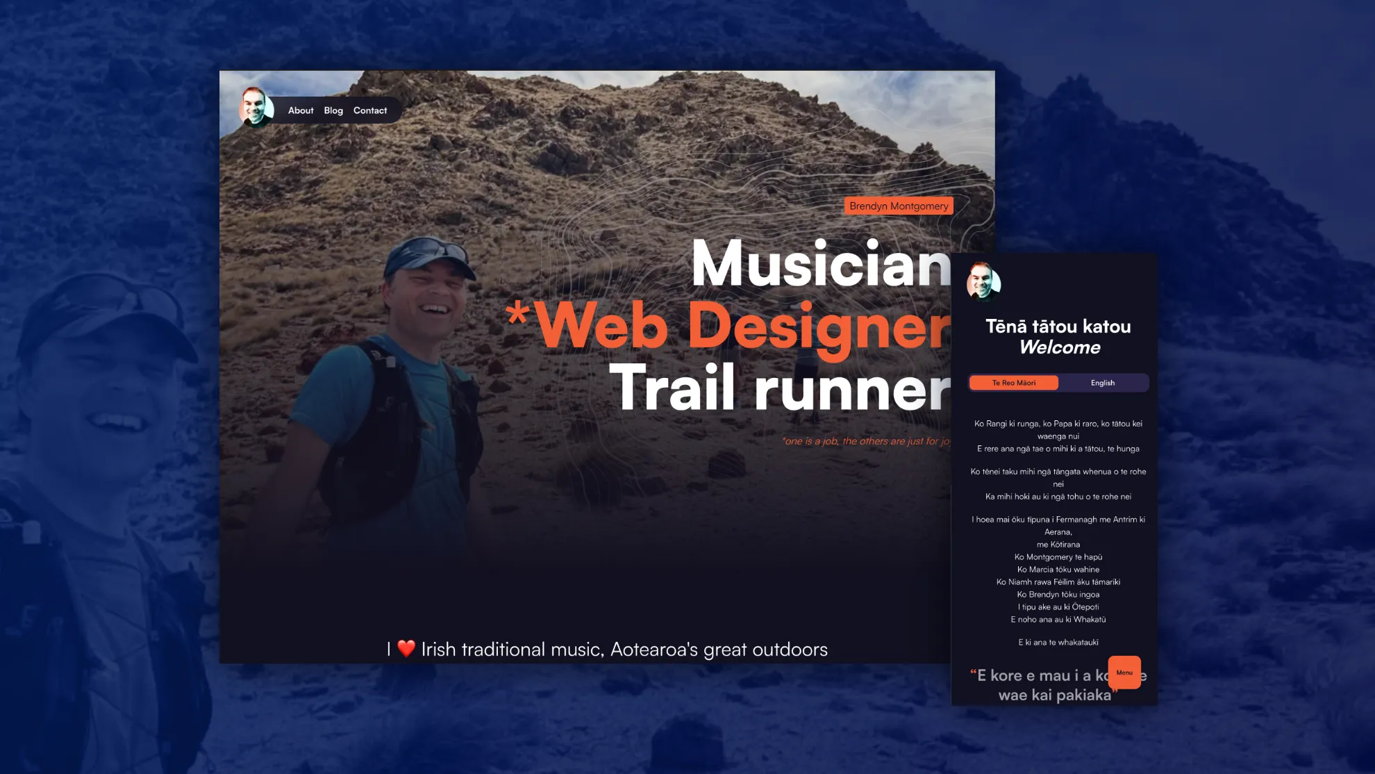 Brendyn's personal site - Avoca Web Design